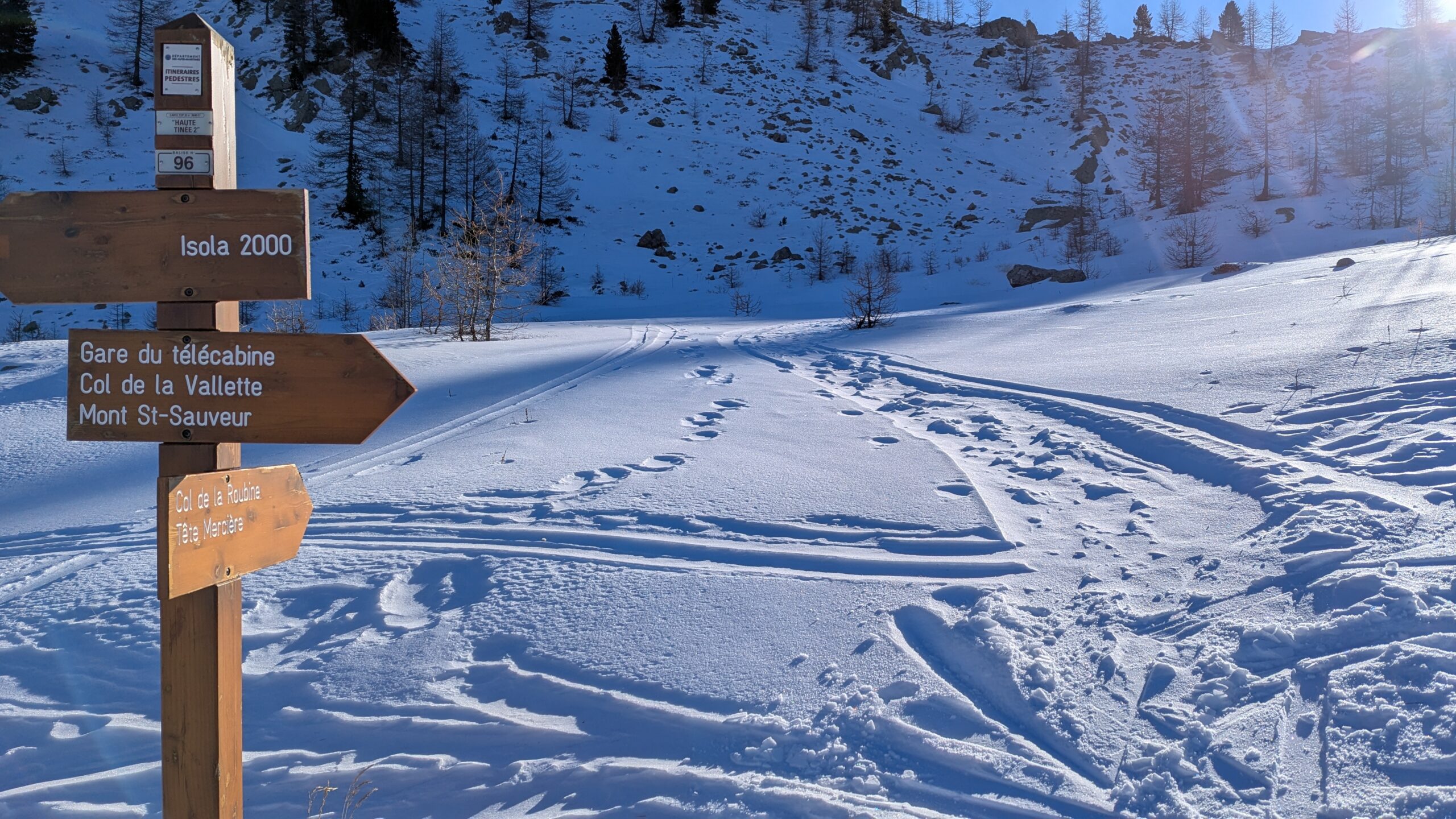 Isola 2000 - Correct malgré les conditions - Passion Montagne